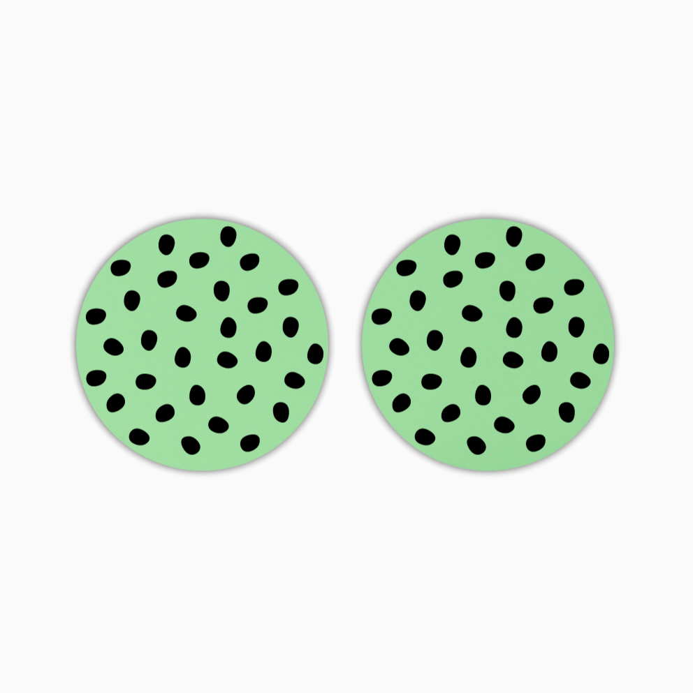 Spotted Circle - Engraved Acrylic Shape [12 Pieces] – Jewellery Supplies Co