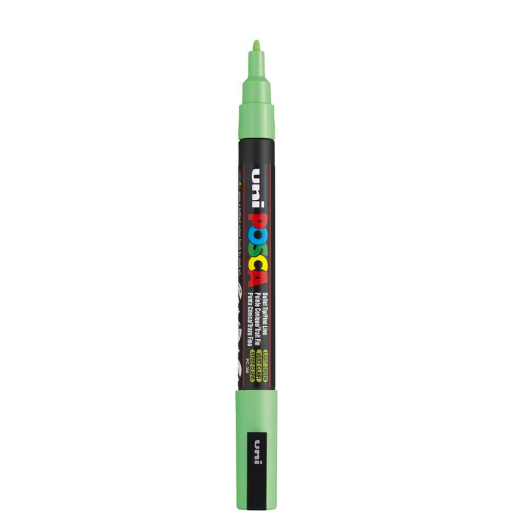 Posca Marker PC-3M - Light Green – Jewellery Supplies Co